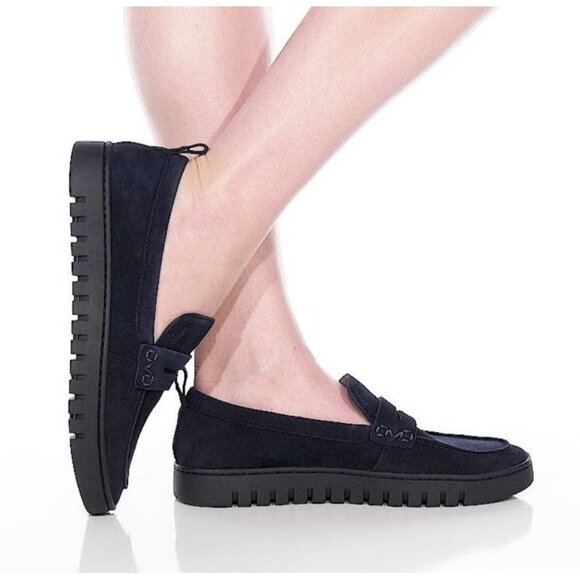 Vionic | Shoes | Vionic Uptown Loafers Black Suede Sz 7 | Poshmark
